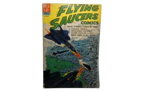 Comic Book - Flying Saucer Comics No. 3 Oct 1967 by Vintage Jewelry and ...