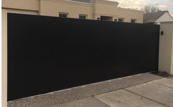 Custom Commercial Gate Design by JJ Gates Inc in Fort Worth, TX - Alignable