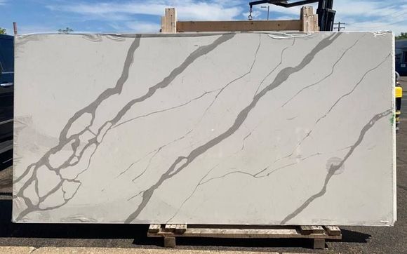 Calacatta Cancun Quartz by Granite Expo LLC in Bloomington, MN - Alignable