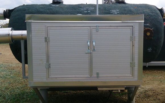 Utilidor Enclosure Box around Piping and Pumps by Dream Catchers Eco ...