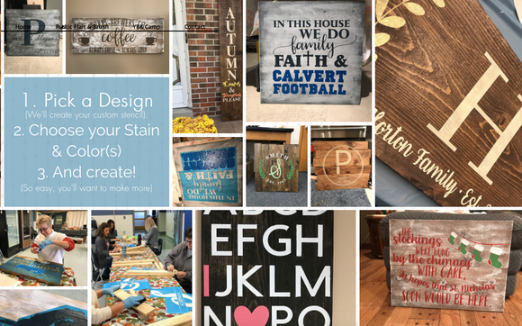 Custom Wood Signs by Rustic Flair & Brush in Tiffin, OH - Alignable