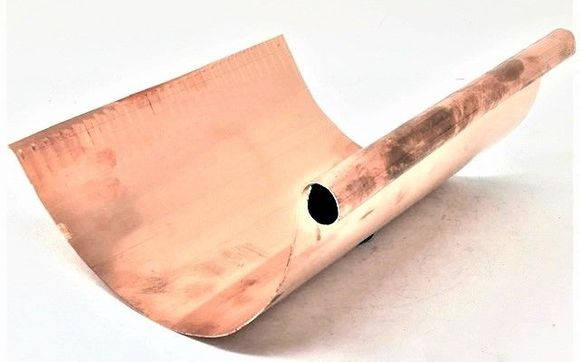 Half Round Gutter - Outside Bead by U.S. Gutter Products in Orlando, FL ...