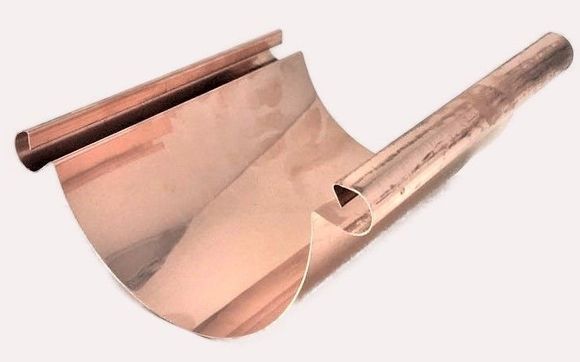 Half Round Gutter - Double Bead- Inside Bead by U.S. Gutter Products in ...