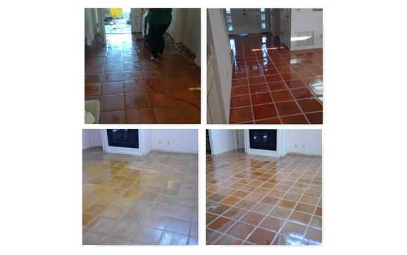 Mexican Tile Cleaning by Mainstreet Cleaning & Restoration in Kissimmee ...