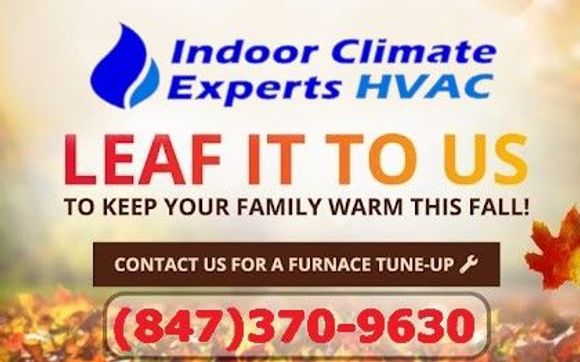 Leaf it to ICE-HVAC for your Fall Tune-up by Indoor Climate Experts ...