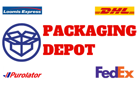 AUTHORIZED FEDEX DHL LOOMIS PUROLATOR SHIP CENTRE by Packaging Depot ...