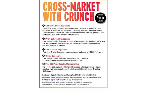 Crunch Fitness Corporate Perks Partnership by Crunch Fitness Corporate ...
