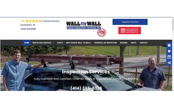 Home Inspections by Wall to Wall Home Inspection Services, LLC in ...