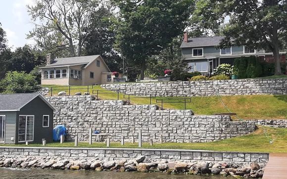 Retaining Walls by Kelly's Custom Docks in Watkins Glen Area - Alignable