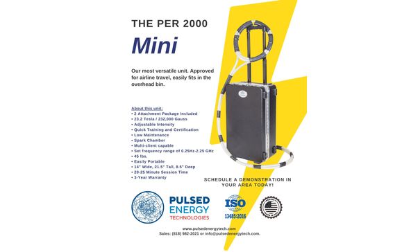 High power PEMF machines by Pulsed Energy Technologies in Los Angeles ...