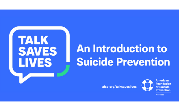 Talk Saves Lives Presentation By American Foundation For Suicide