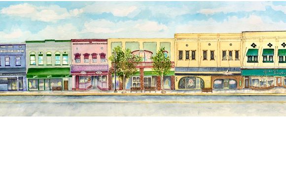 Landscape Architectural Painting by Art by Diane Erickson in Deland, FL ...