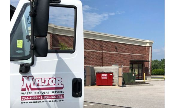 Commercial and residential trash pick up by Major Waste Disposal ...