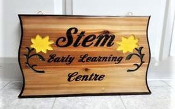 Custom soild wood hand routed signs from business logo by Schumi's ...