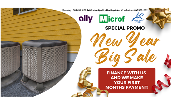 Great Sale for 2022! by 1st Choice Quality Heating & Air in Manning ...