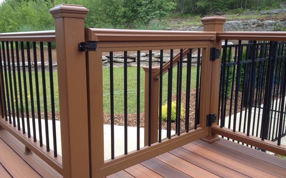 Custom deck gates by Mike's Custom Deck Gates in Tomkins Cove Area ...