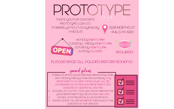 Eyelash Extension Salon by Prototype Lash Co. in Philadelphia, PA - Alignable