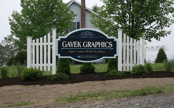 Sign and Vehicle Wraps by Gavek Graphics in Centre Hall Area - Alignable