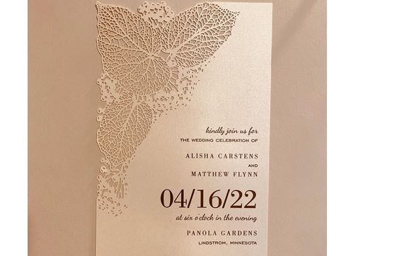 Wedding Invitations by Nostalgia 1720 Weddings & Special Events in ...