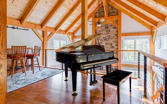 Custom Timber Frame Residential by Quarry View Building Group in ...