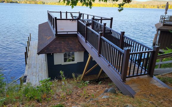 Boathouse Rooftop Replacements by Best Built Docks in Lake George Area ...
