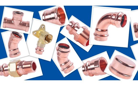 Lead free Press connection copper fittings by EZ-FLUID Plumbing ...