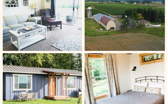 Enjoy a unique farm stay on a 117-acre working farm nestled in ...