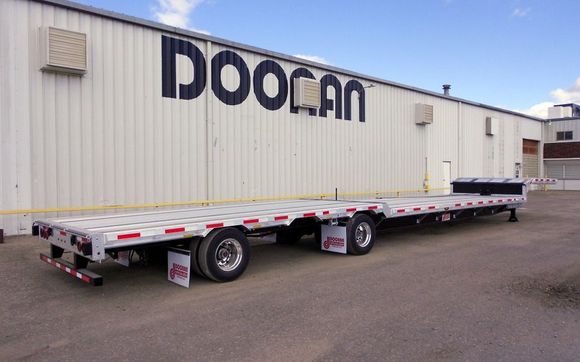 We build Drop Deck and Flat bed trailers for Class 8 trucks by Doonan ...