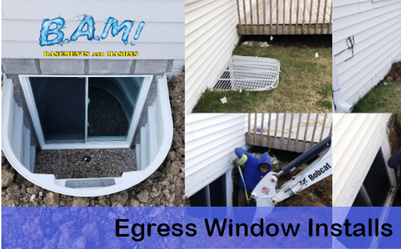 Egress Windows by BAM! Basements And Masons in Des Moines, IA - Alignable