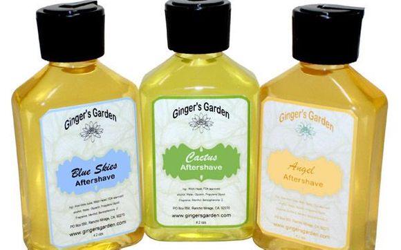 Custom After Shave Splashes in Blue Skies, Desert Cactus, Angel type ...