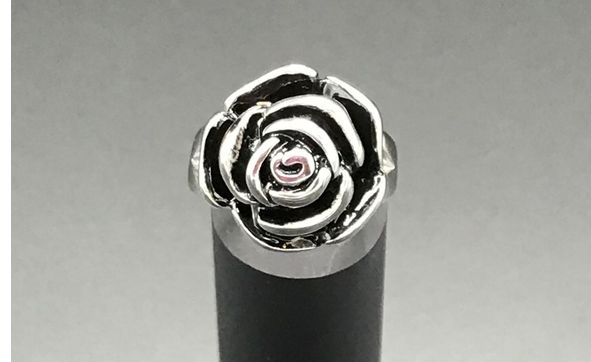 Stainless steel rose ring. by A Sterling Mood in Greer, SC - Alignable