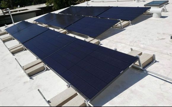 Ballasted Solar Install by All in One Roofing and Solar in Brea, CA ...