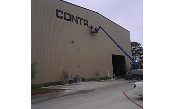 hand painted building signs by Dynamite Signs in Houston, TX - Alignable