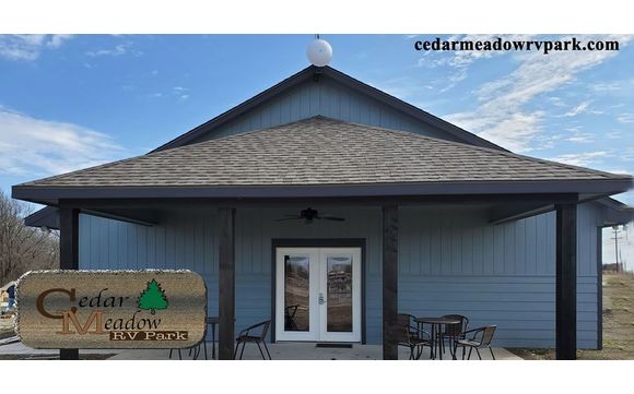 RV Park Clubhouse and Office by Cedar Meadow RV Park in Anna, TX ...