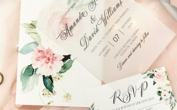Custom Wedding Invitations by Allegra Marketing•Print•Mail in Greenwood ...