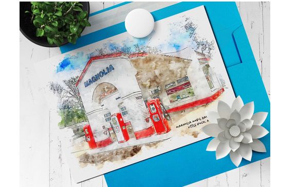 ARKANSAS HERITAGE NOTE CARDS & PRINTS by She Studios in Little Rock, AR ...