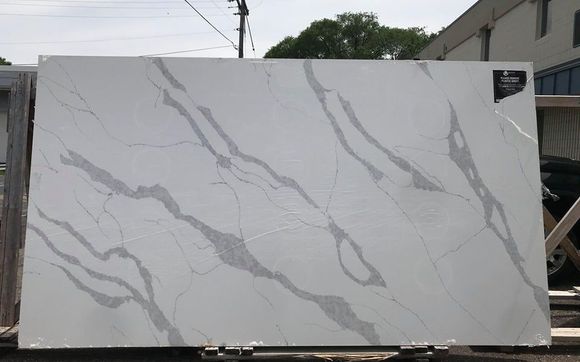Calacatta Cancun Quartz by Granite Expo LLC in Bloomington, MN - Alignable