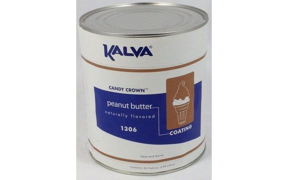 KALVA PEANUT BUTTER CONE DIP COATING #10 CAN - KALVA 1306 by Fun Foods ...