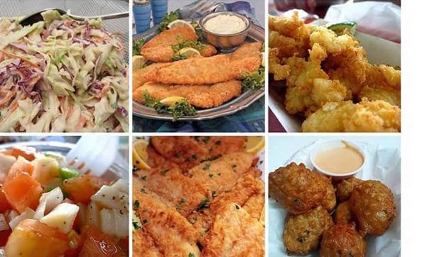 Conch and Conch dishes. Fried Conch, conch Salad, Conch Fritters and ...