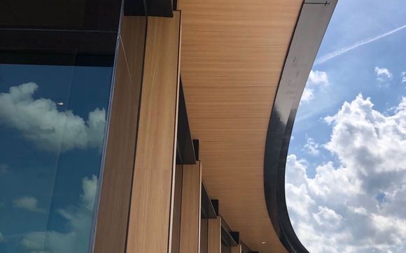 New Construction Exterior Phenolic Wood Panels by National Solutions in ...