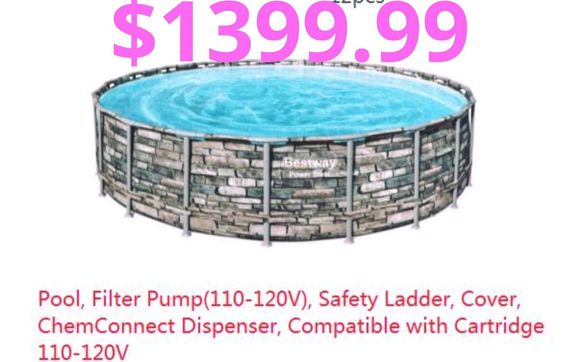 20'X52" Bestway pool , lots of other sizes available by Twinkle and ...