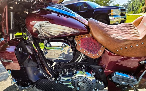 Indian Motorcycle Custom Chief Decals by Brave Wolf Customs in Bay ...