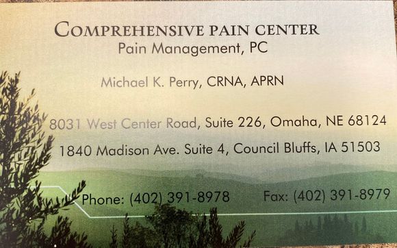 Treating chronic pain conditions by Comprehensive Pain Center in Omaha ...