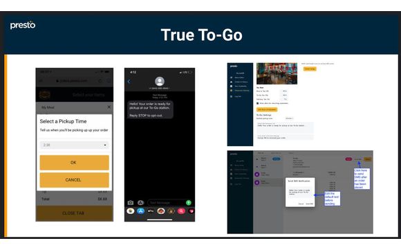 TRUE TO GO - SELECT A TIME by Presto QR Code and POS in Miami, FL ...