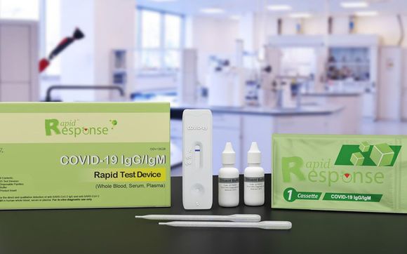BTNX Rapid Response COVID-19 Antibody Test. by Rapid Test & Trace ...