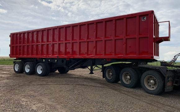Silver Creek metal recycling bin/trailer by Pro-Tech Tank Linings ...