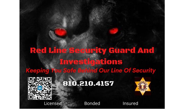 Here’s what we offer! Check us out! by Red Line Security Guard and ...