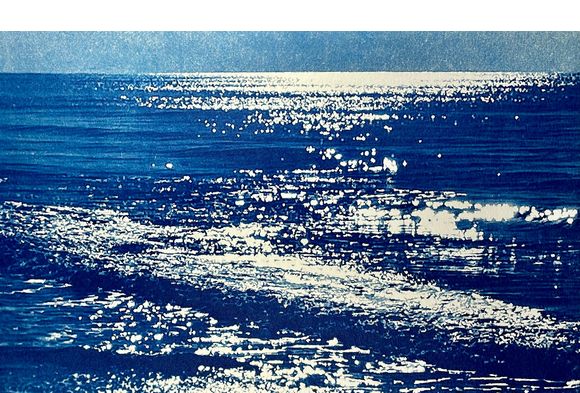 Painter with light, Cyanotypes on watercolor paper. by Cyanotype Stain ...