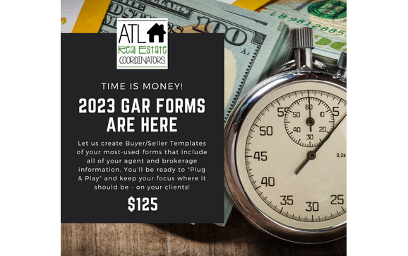 2023 GAR Form Templates by ATL Real Estate Coordinators, LLC in ...