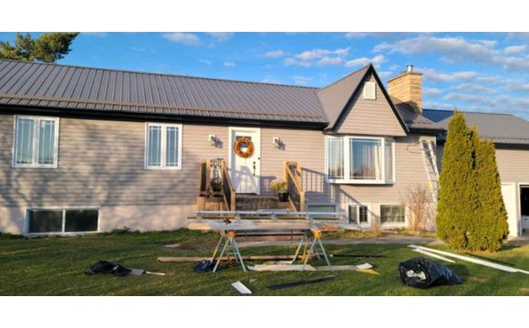 Steel Roof plus Fascia, Soffit & Eavestrough by Barn'ALL Contracting in ...